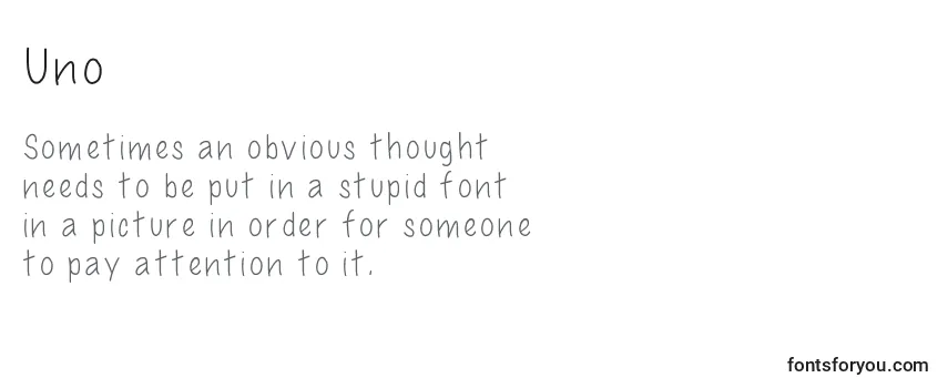 Uno Font – Download Free, Online Generator