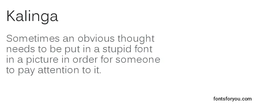 Kalinga Font – Download Free, Online Generator