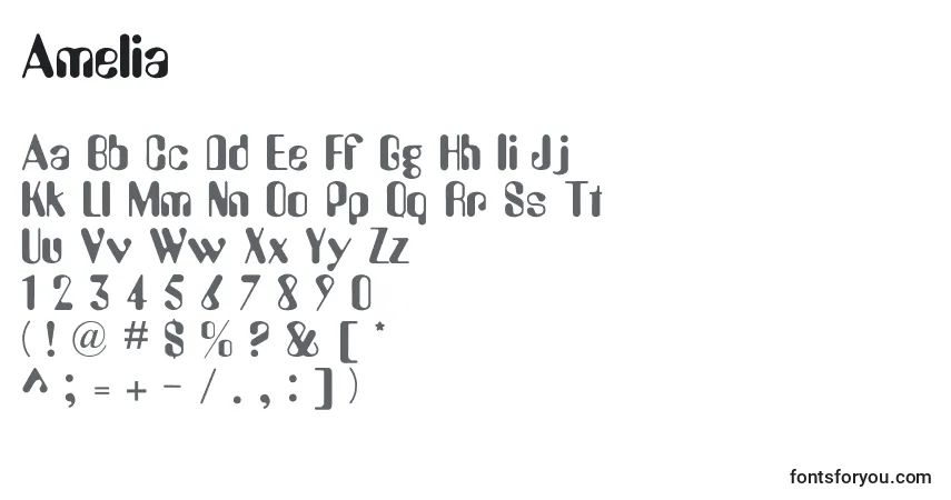Amelia Font – Download Free, Online Generator