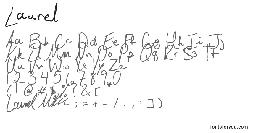 Laurel Font – Download Free, Online Generator