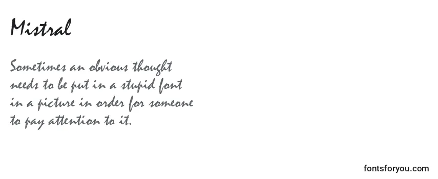 Mistral Font – Download Free, Online Generator