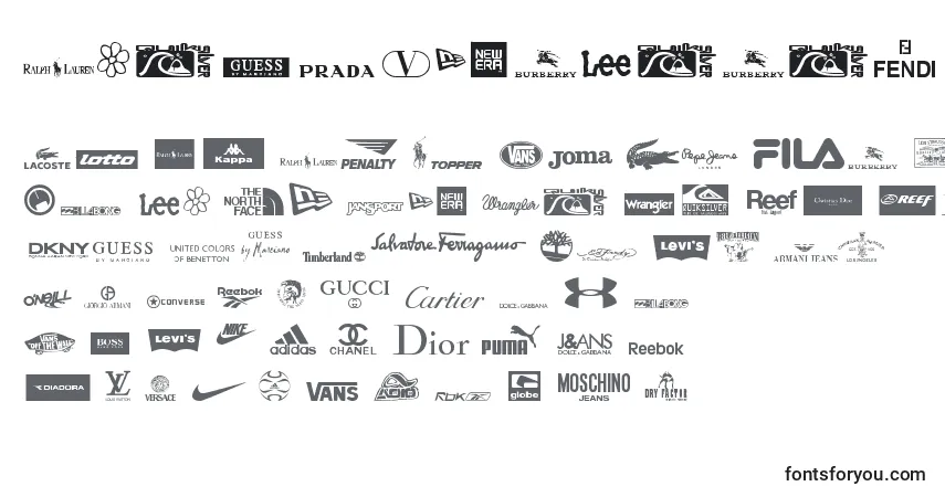 ClothingLogos Font: Download for Free, Online