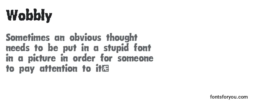 Wobbly Font – Download Free, Online Generator