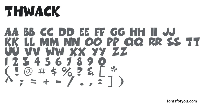 Thwack Font: Download for Free, Online