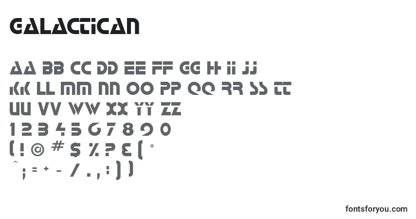 Galactican Font – Download Free, Online Generator