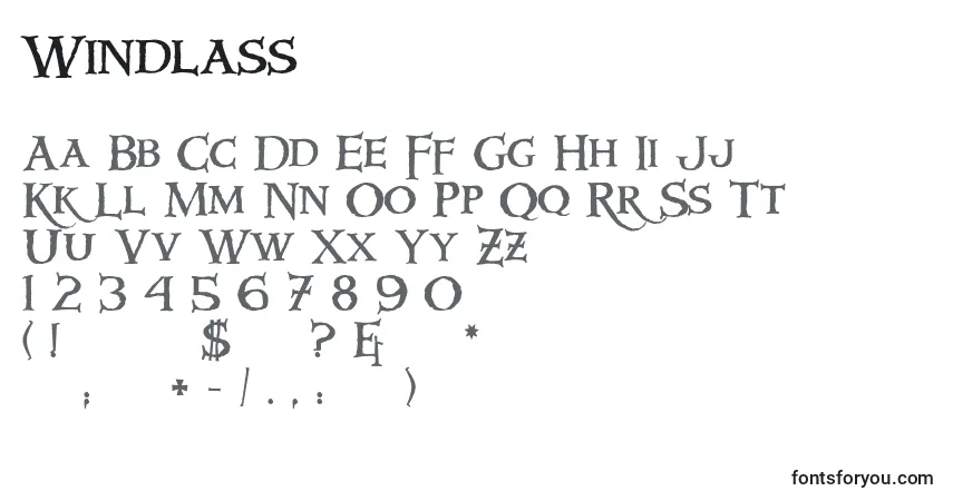 Windlass Font – Download Free, Online Generator