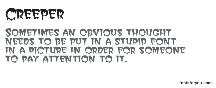 Creeper Font – Download Free, Online Generator