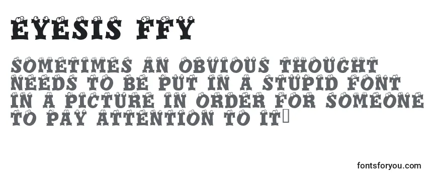 Eyesis ffy Font: Download for Free, Online