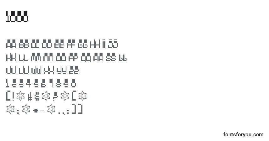 1000 Font – Download Free, Online Generator