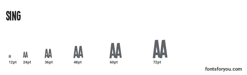 Sing Font – Download Free, Online Generator