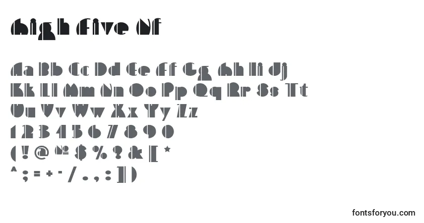 High Five Nf Font: Download for Free, Online
