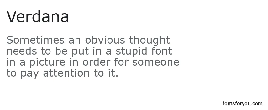 Verdana Font – Download Free, Online Generator