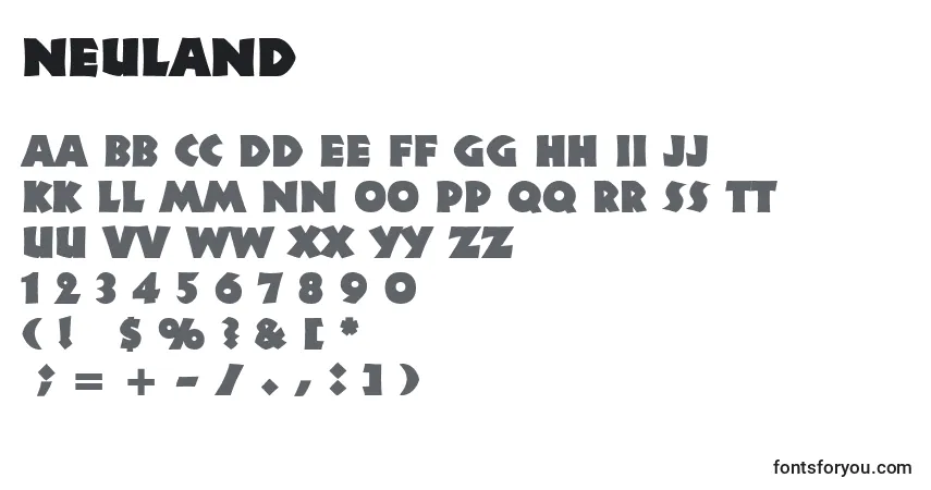 Neuland Font – Download Free, Online Generator