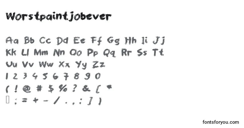 Worstpaintjobever Font: Download for Free, Online